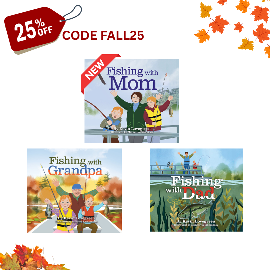 Fishing Picture Book Set – Kevin Lovegreen | Lucky Luke Books
